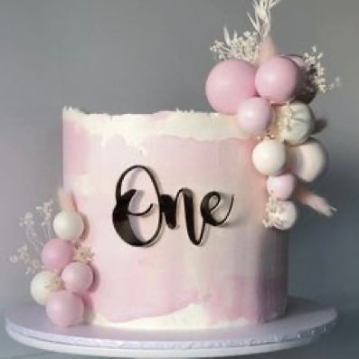 Pink Crystal Birthday Cake Dubai - Birthday Cake Delivery to Dubai ...